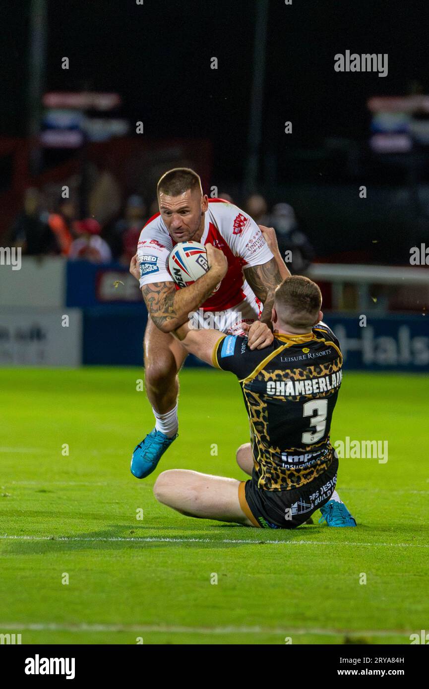 eLeeds, UK. 23rd July 2023. Betfred Super League Eliminator: Hull KR v ...