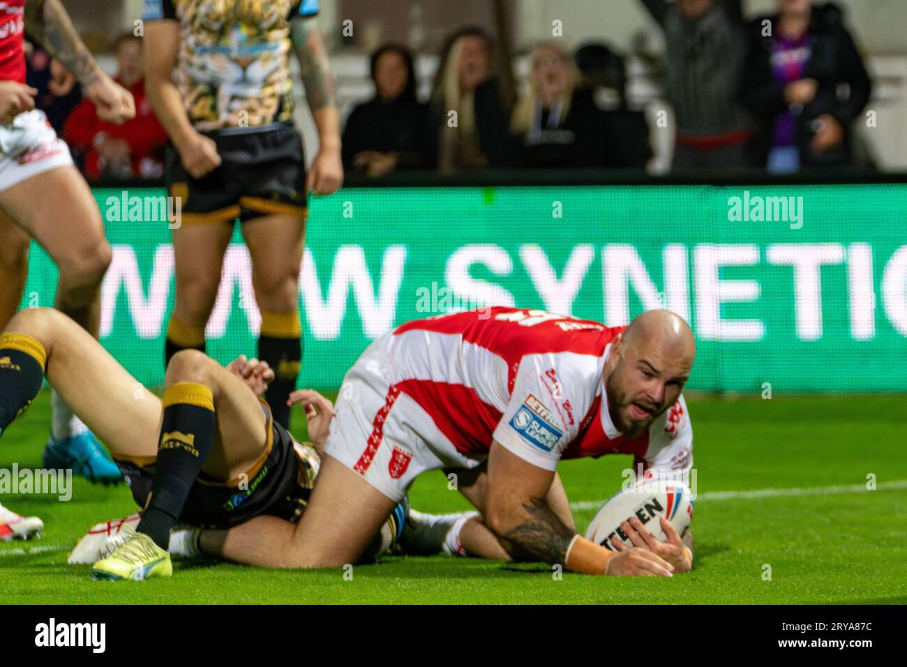 Leeds, UK. 23rd July 2023. Betfred Super League Eliminator: Hull KR v ...