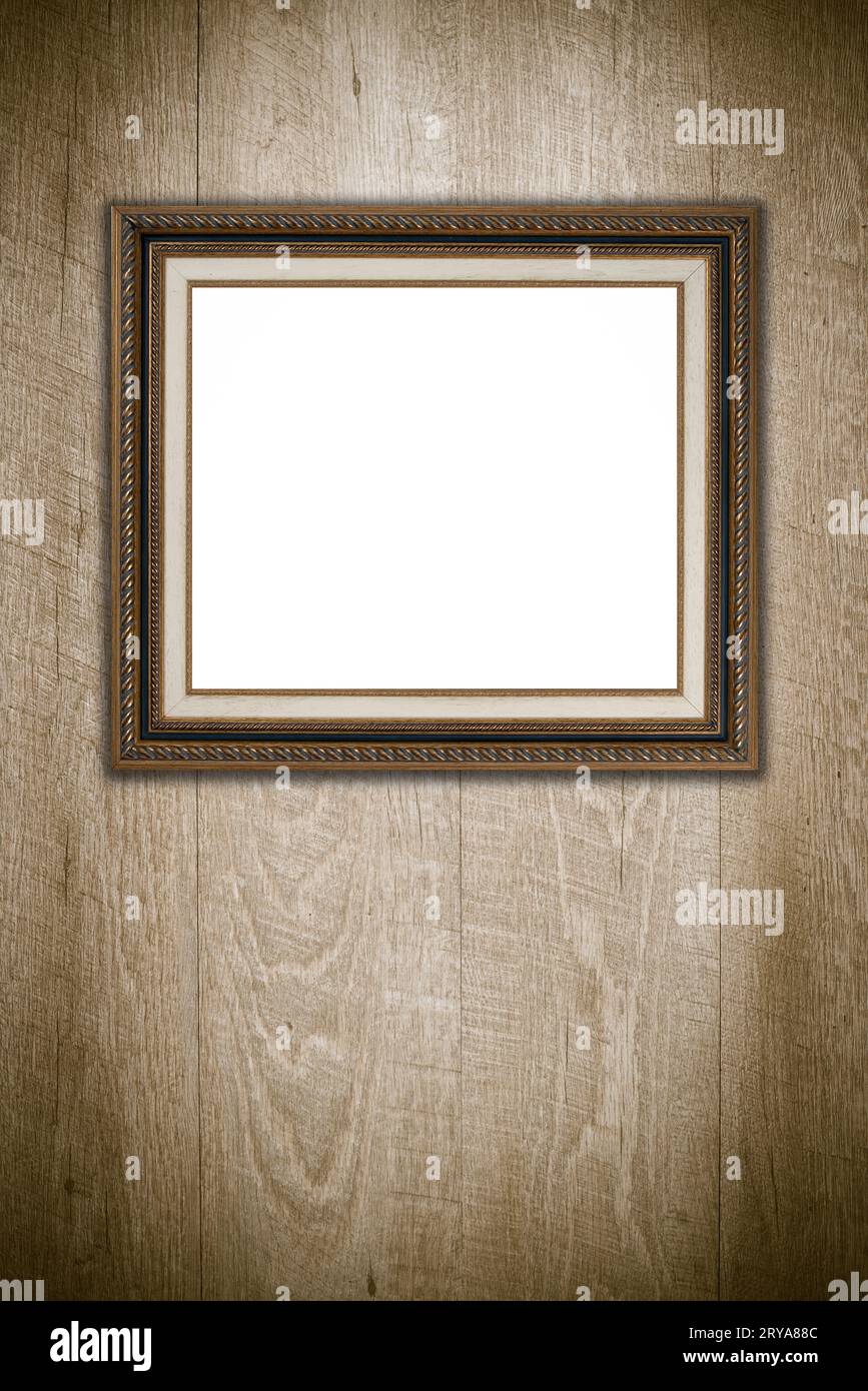 Old picture frame Stock Photo - Alamy