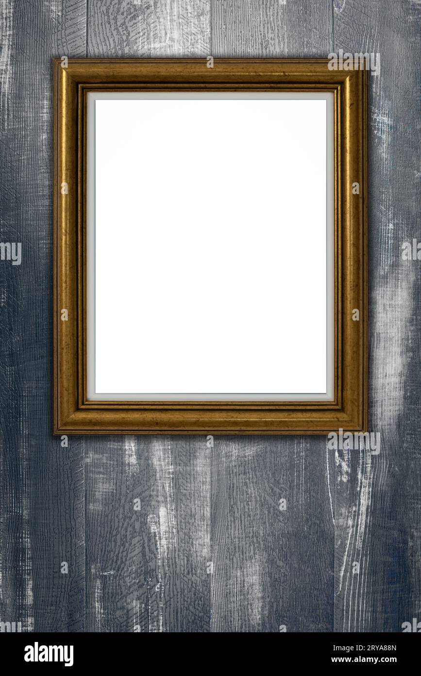 Old picture frame Stock Photo - Alamy
