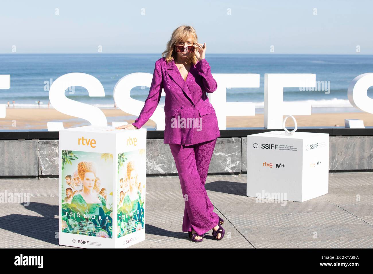 Donostia San Sebastian, Spain. 28th Sep, 2023. Emma Suarez attends La ...