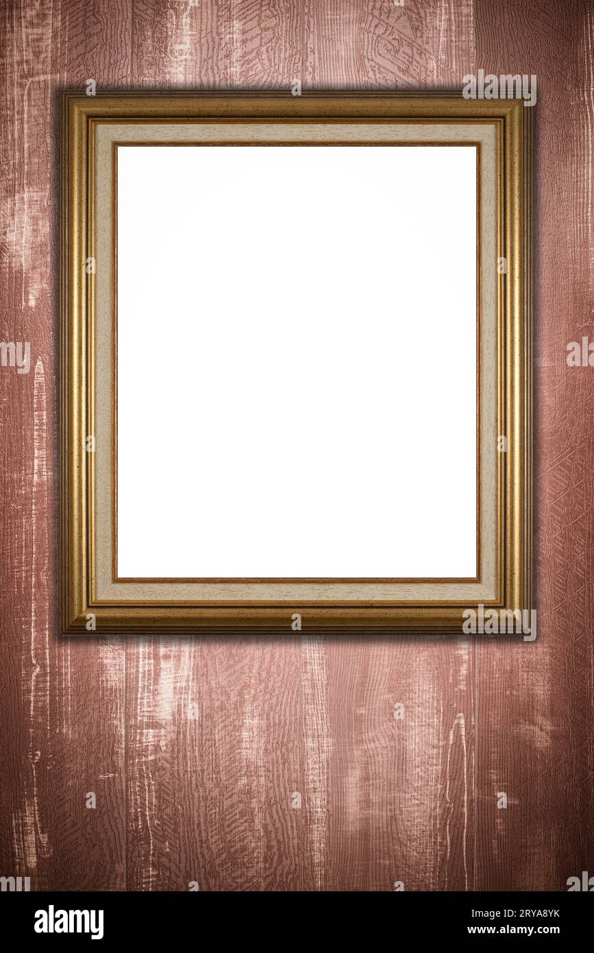 Old picture frame Stock Photo - Alamy