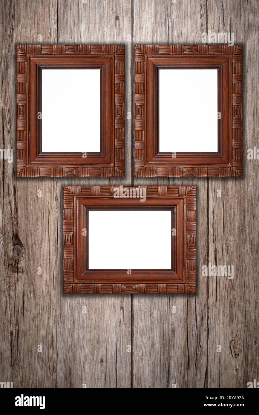 Old picture frame Stock Photo - Alamy