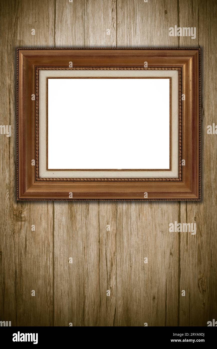 Old picture frame Stock Photo - Alamy
