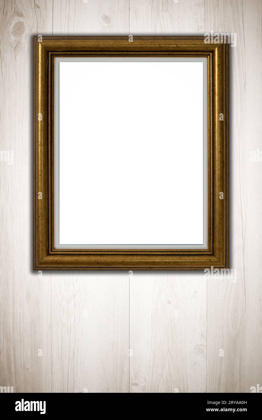 Old picture frame Stock Photo - Alamy