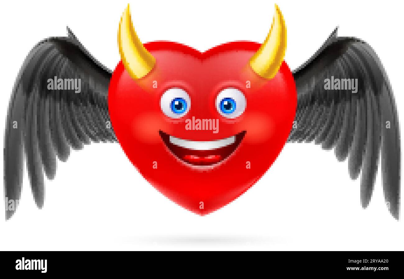 Golden devil horns Stock Vector Images - Alamy