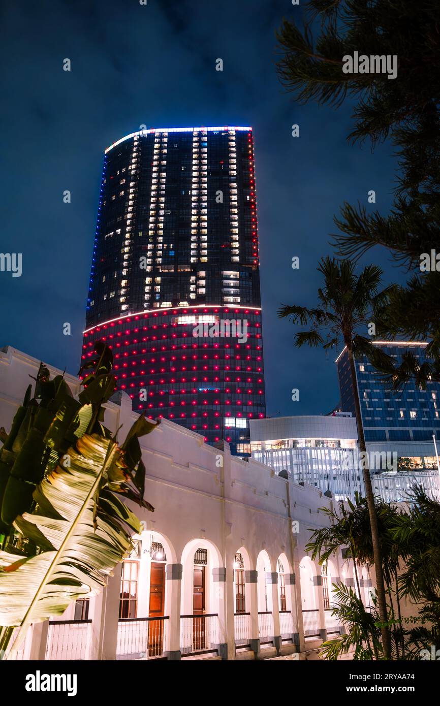 Surabaya by Night, Java, Indonesia Stock Photo - Alamy