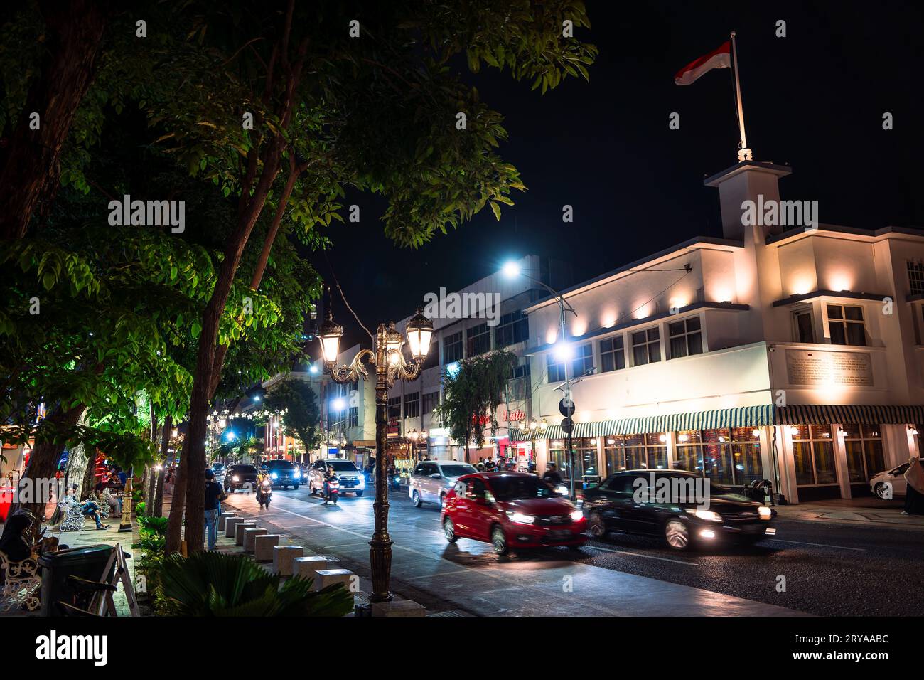 Surabaya by Night, Java, Indonesia Stock Photo - Alamy