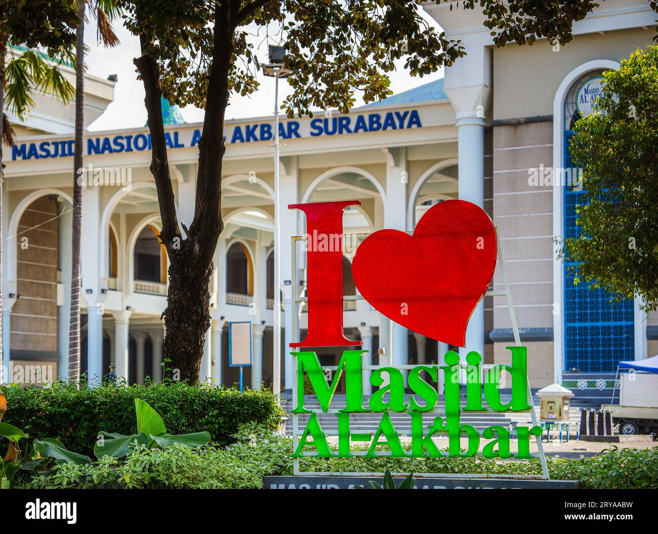 Surabaya Great Mosque, Indonesia Stock Photo - Alamy