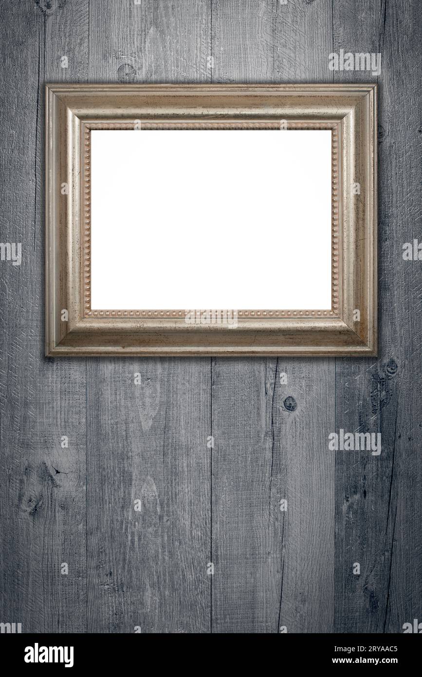 Old picture frame Stock Photo - Alamy