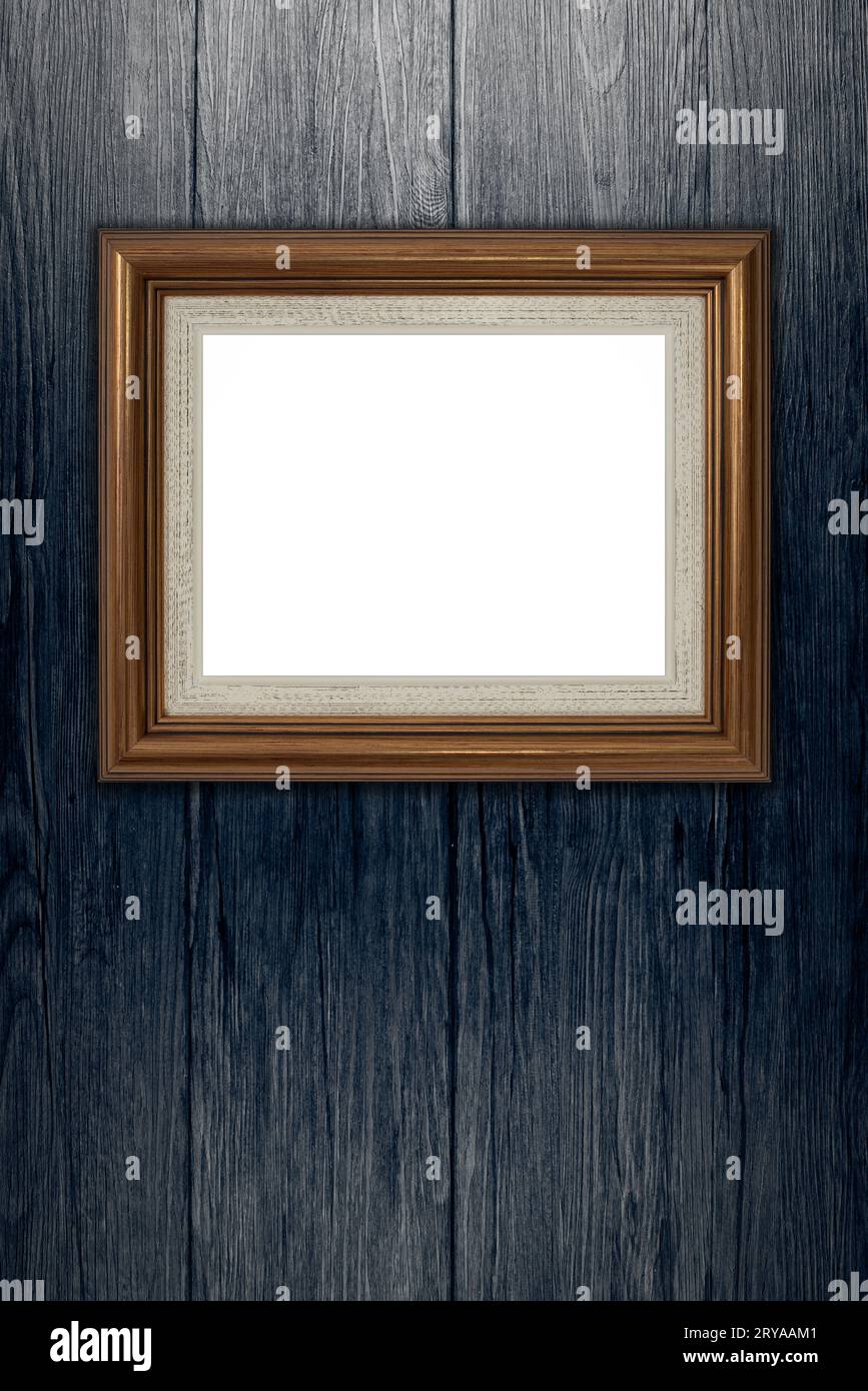 Old picture frame Stock Photo - Alamy
