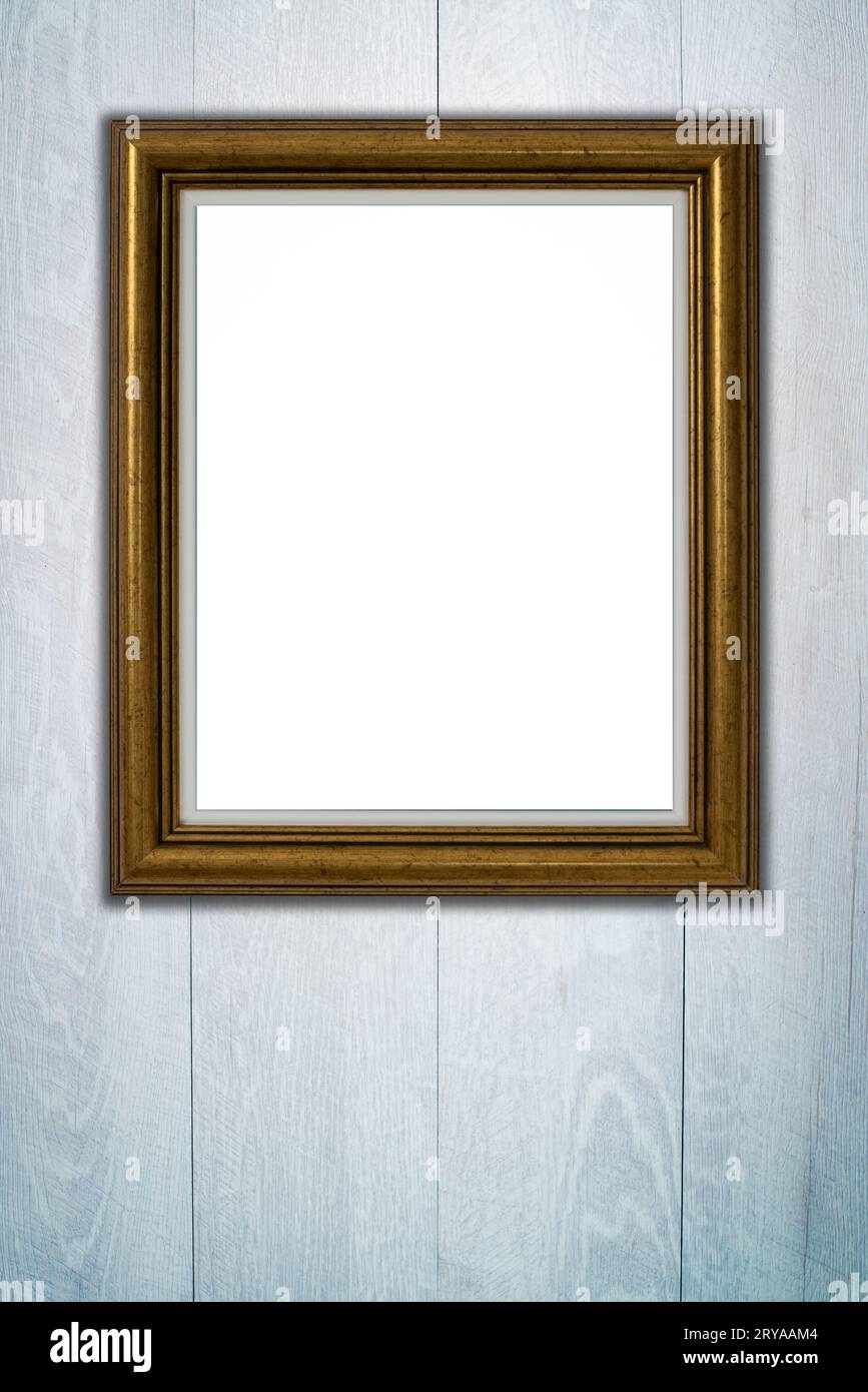 Old picture frame Stock Photo - Alamy