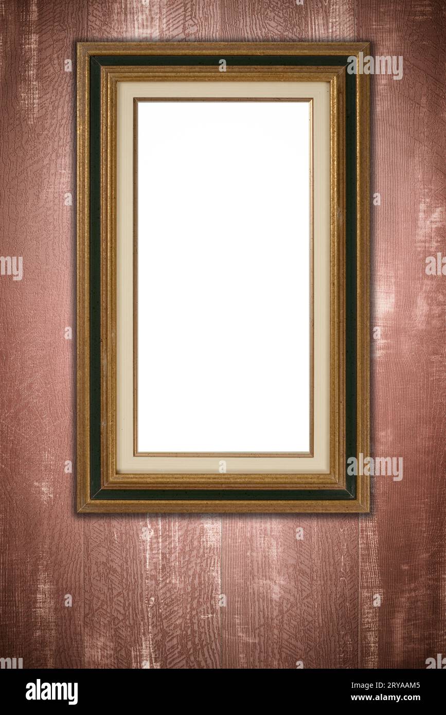 Old picture frame Stock Photo - Alamy