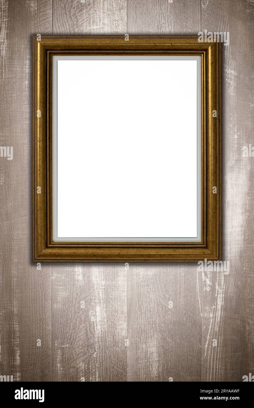 Old picture frame Stock Photo - Alamy