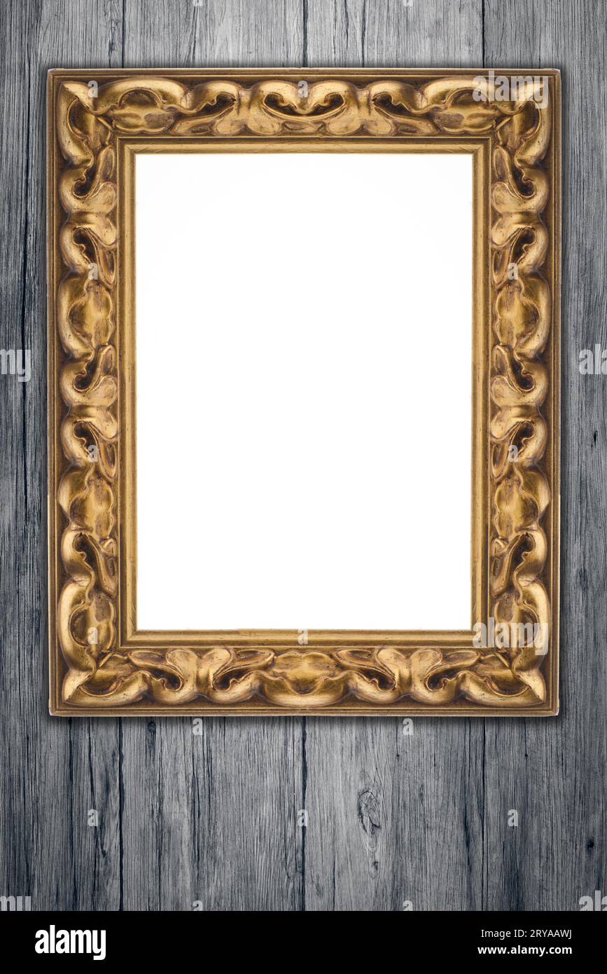 Old picture frame Stock Photo - Alamy