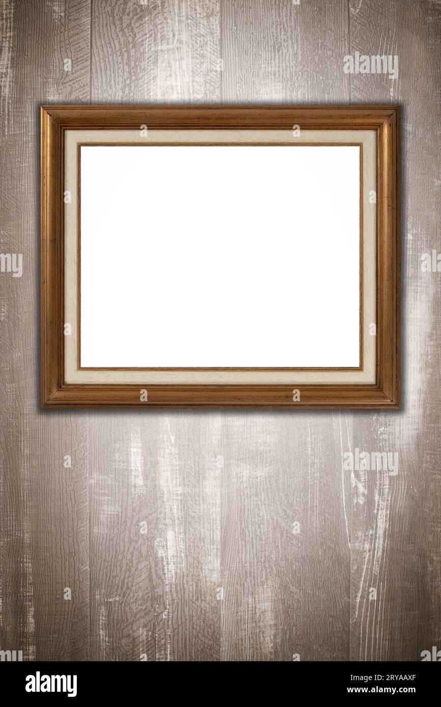 Old picture frame Stock Photo - Alamy