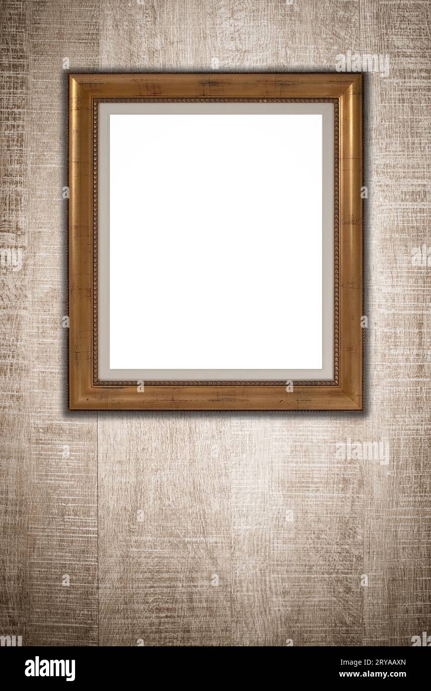 Old picture frame Stock Photo - Alamy