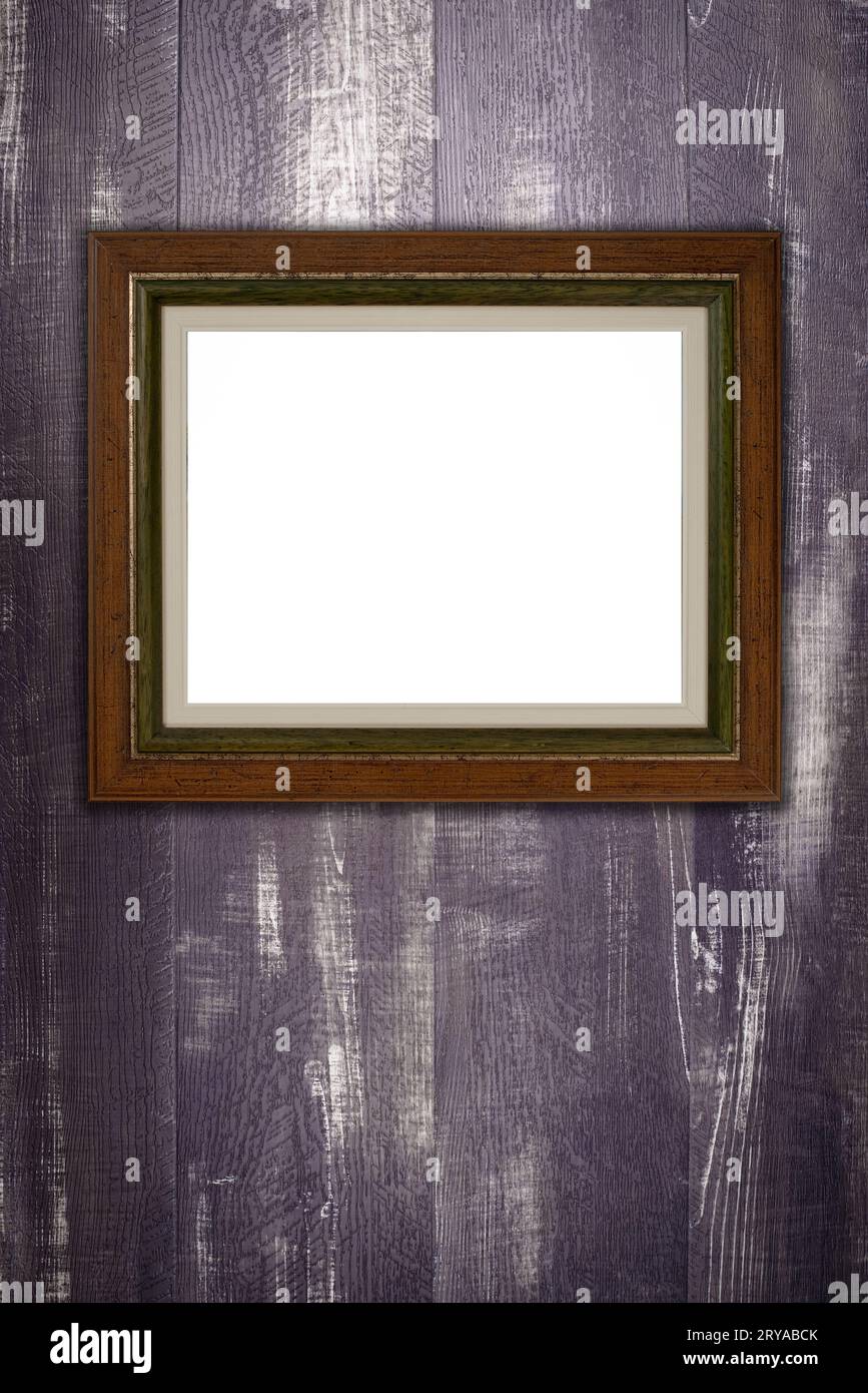 Old picture frame Stock Photo - Alamy