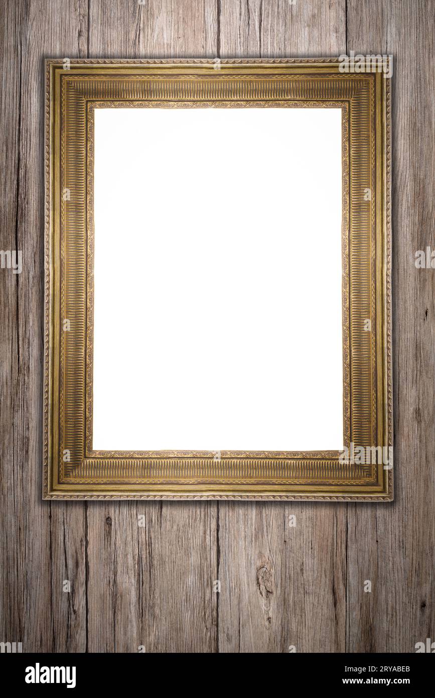 Old picture frame Stock Photo - Alamy