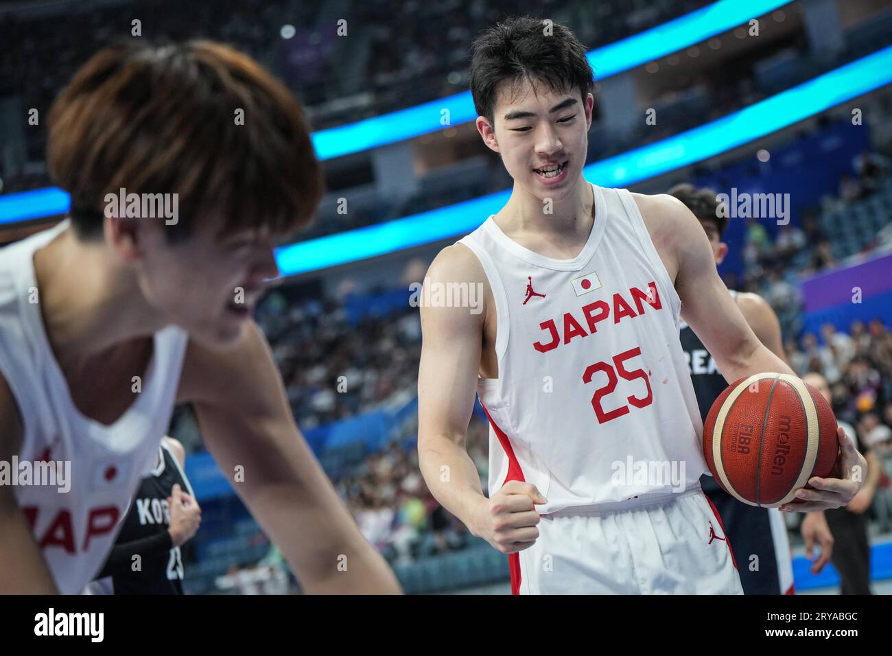 Hangzhou, China's Zhejiang Province. 30th Sep, 2023. Kawashima Yuto (R ...