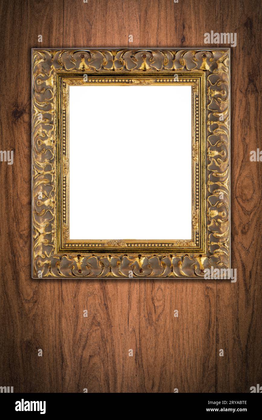 Old picture frame Stock Photo - Alamy