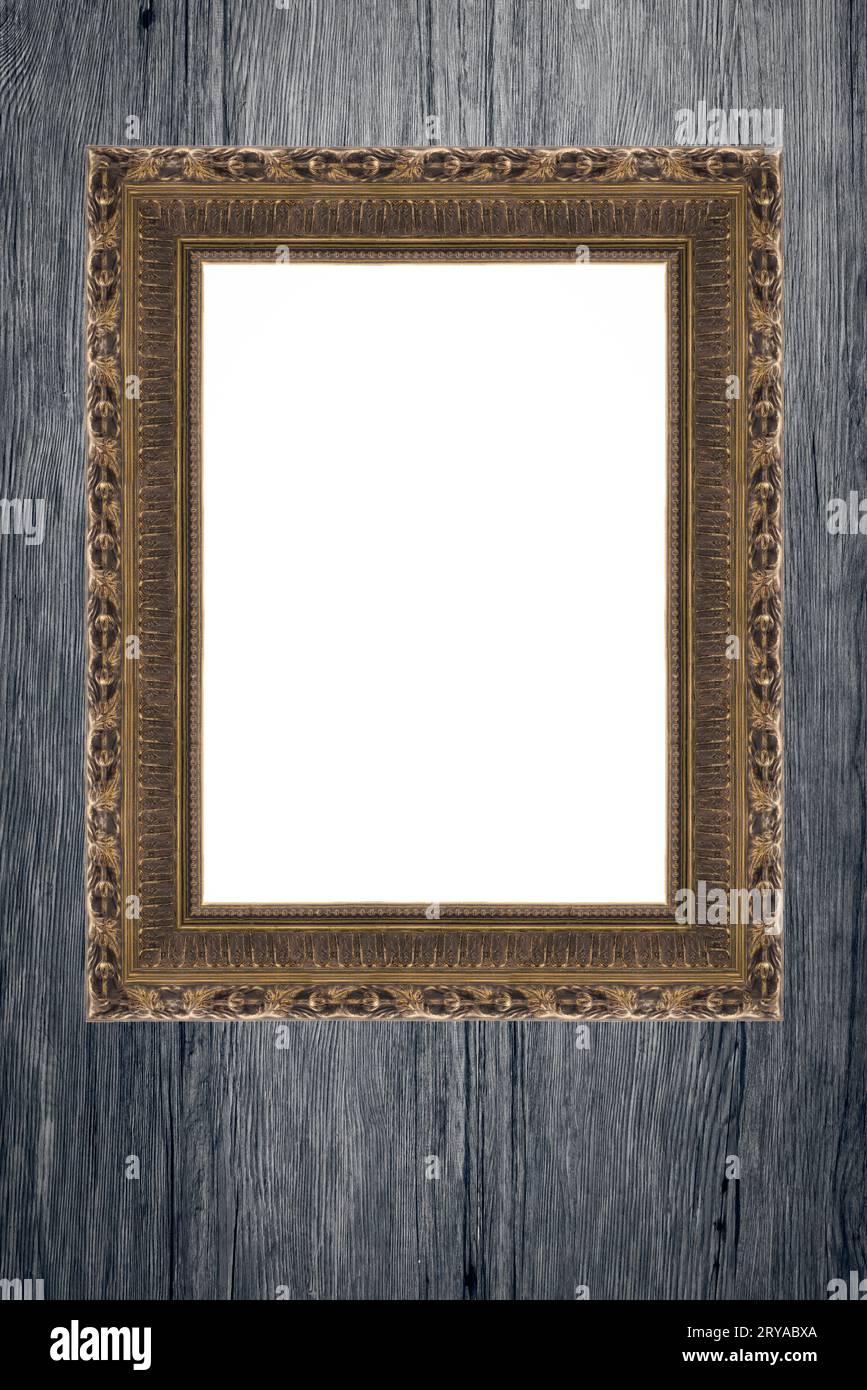 Old picture frame Stock Photo - Alamy