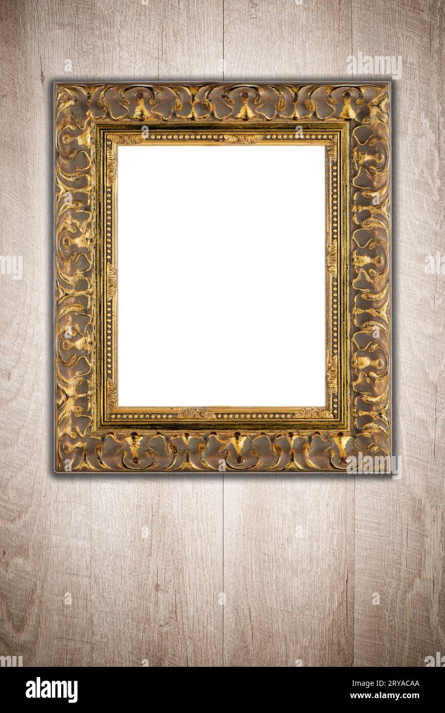 Old picture frame Stock Photo - Alamy