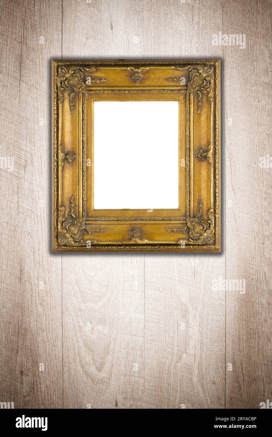 Old picture frame Stock Photo - Alamy