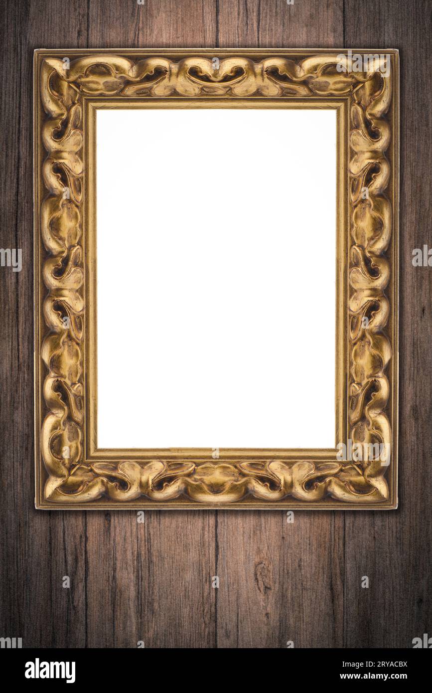 Old picture frame Stock Photo - Alamy