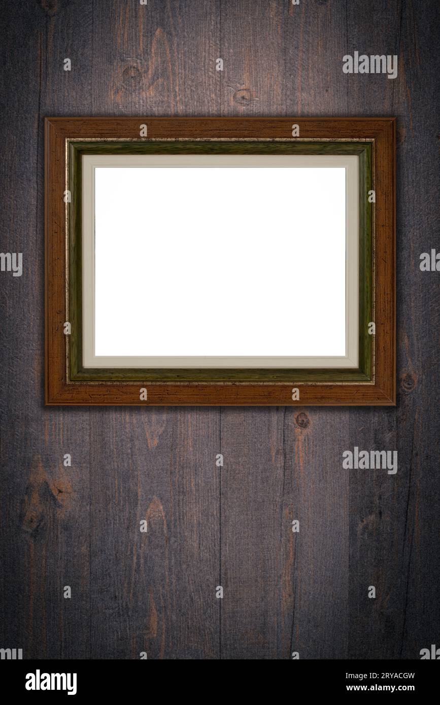 Old picture frame Stock Photo - Alamy