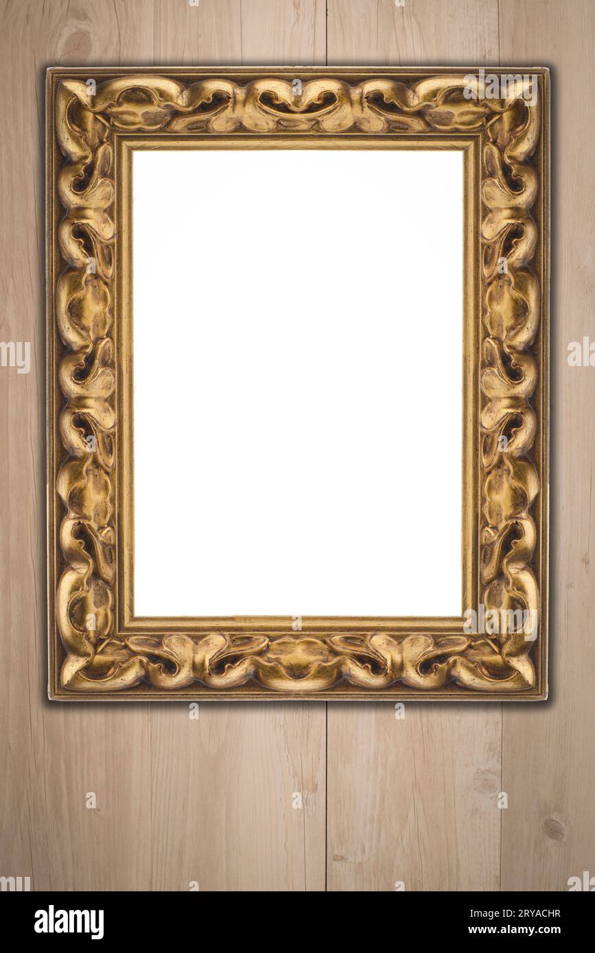 Old picture frame Stock Photo - Alamy