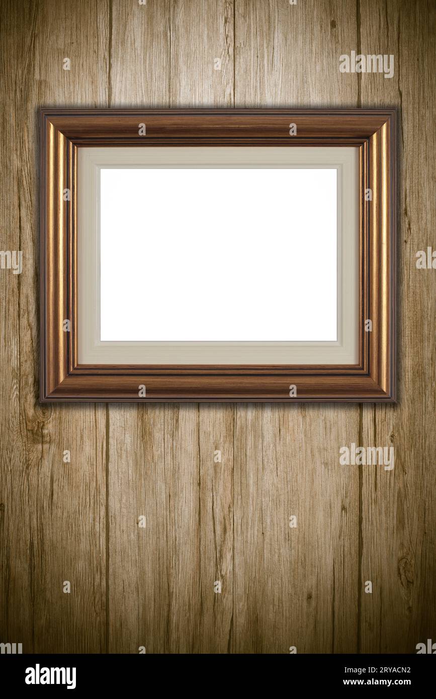 Old picture frame Stock Photo - Alamy