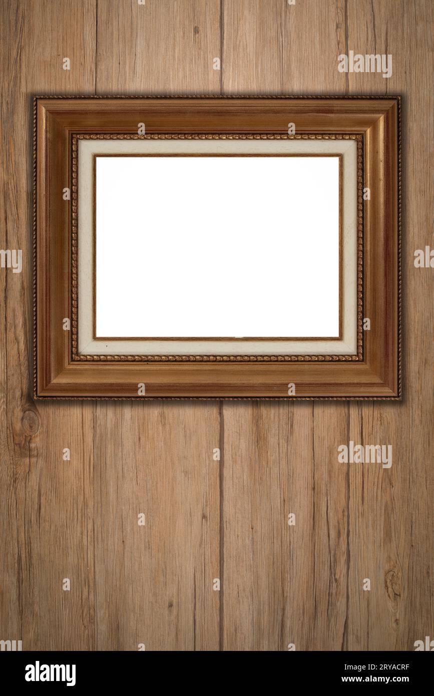 Old picture frame Stock Photo - Alamy