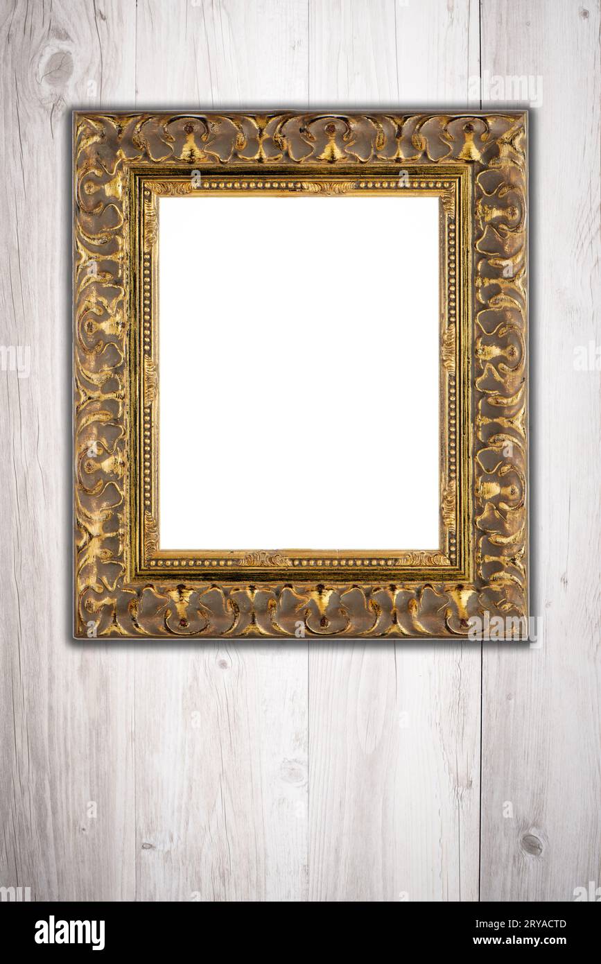 Old picture frame Stock Photo - Alamy