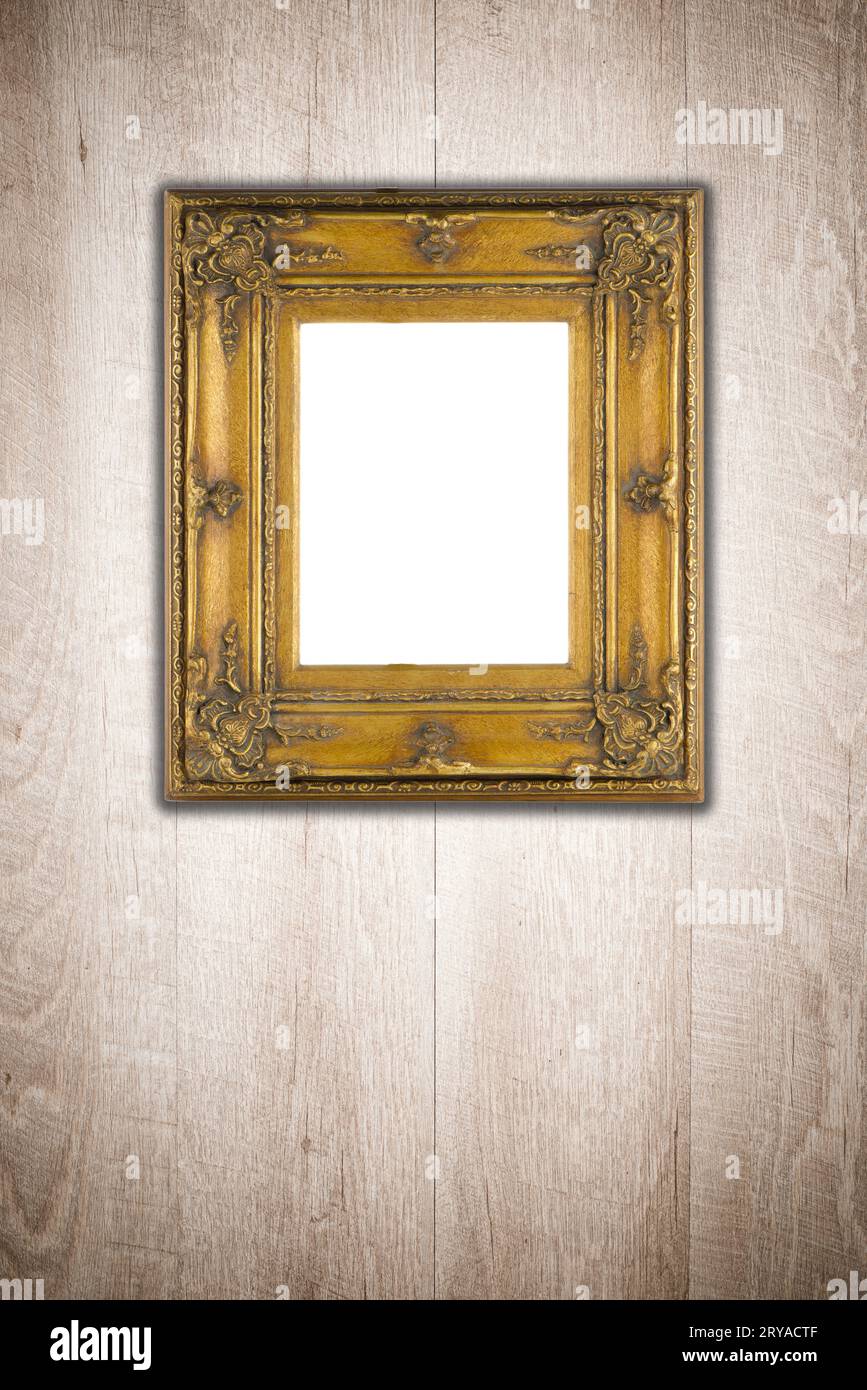 Old picture frame Stock Photo - Alamy