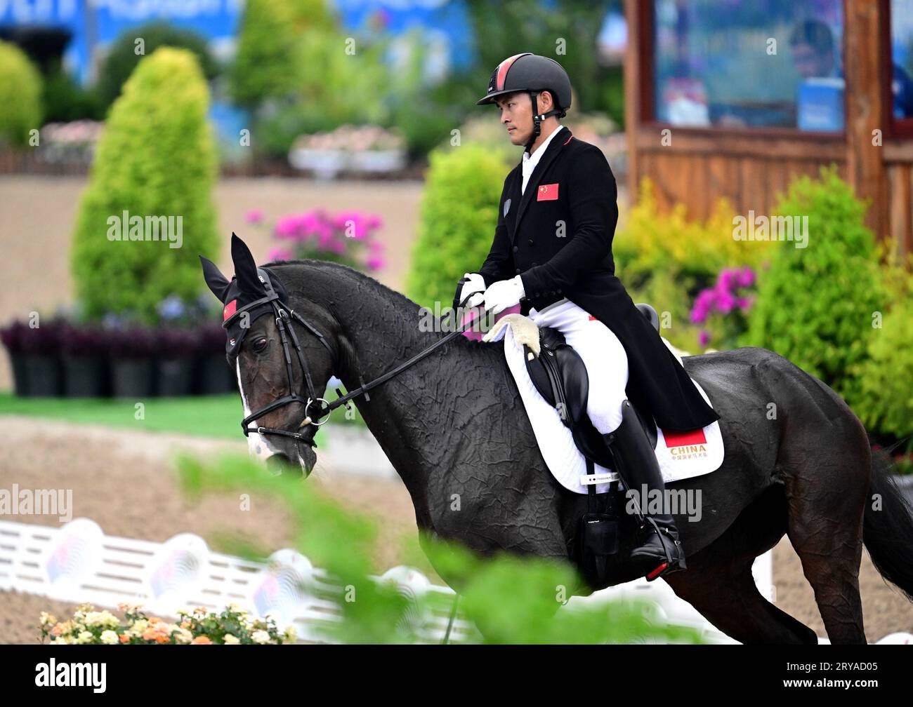 Hangzhou, China's Zhejiang Province. 30th Sep, 2023. Sun Huadong of ...