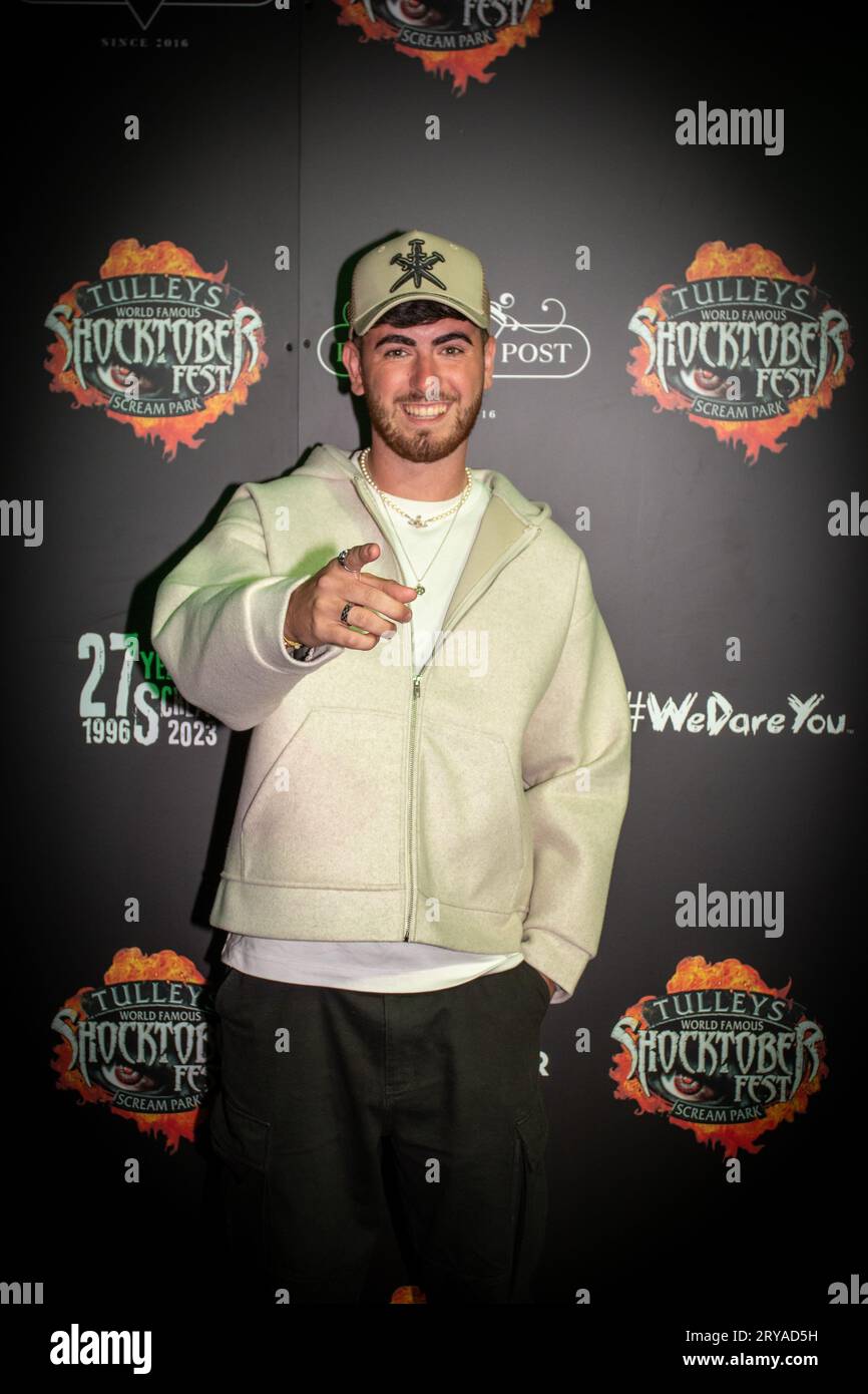 Tulley's Farm Shocktober Fest Press Night 2023 Stock Photo - Alamy