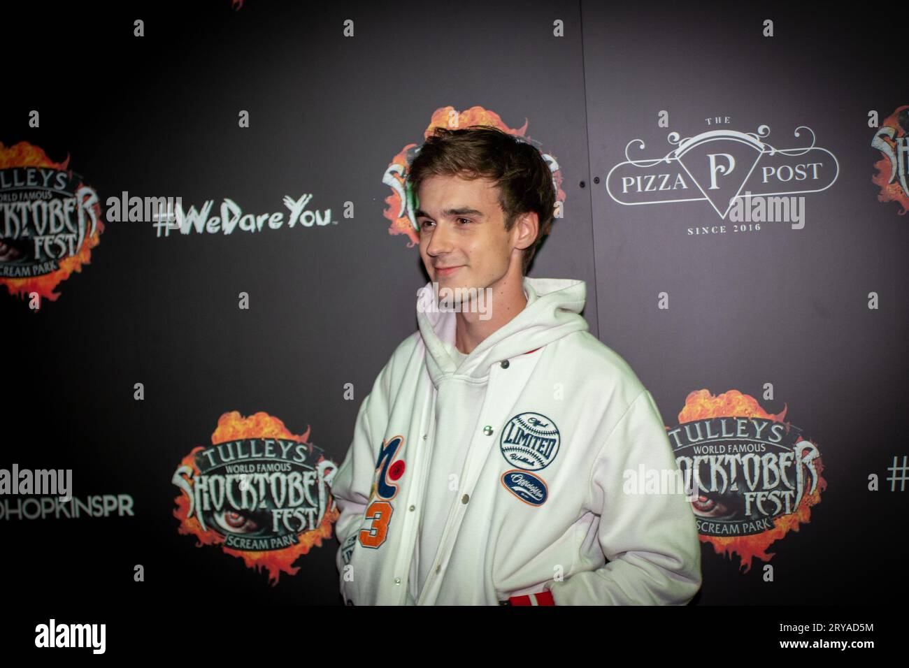 Tulley's Farm Shocktober Fest Press Night 2023 Stock Photo - Alamy