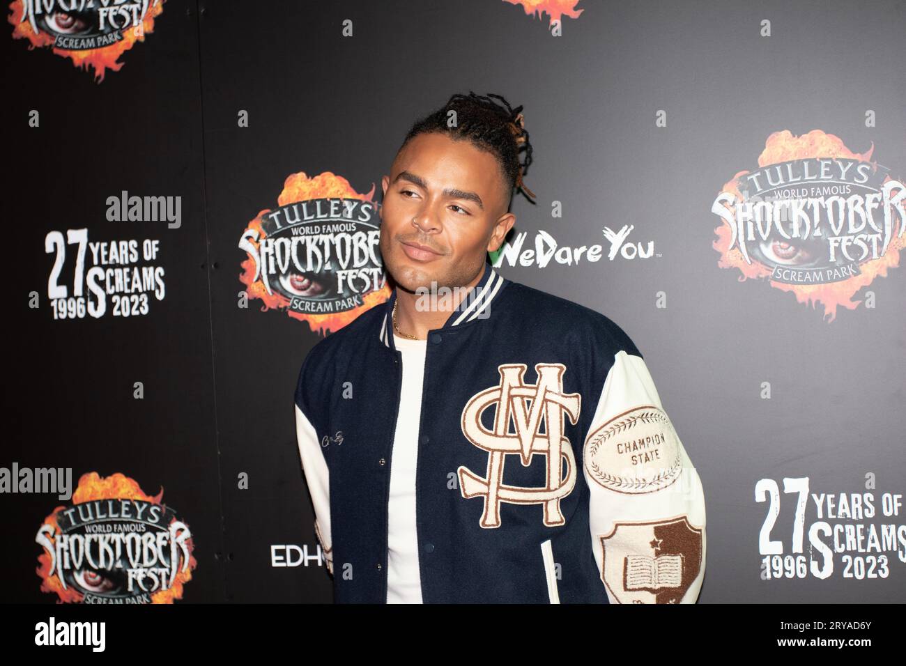 Tulley's Farm Shocktober Fest Press Night 2023 Stock Photo - Alamy