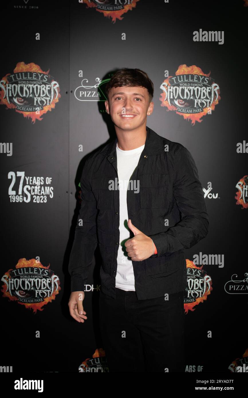 Tulley's Farm Shocktober Fest Press Night 2023 Stock Photo - Alamy