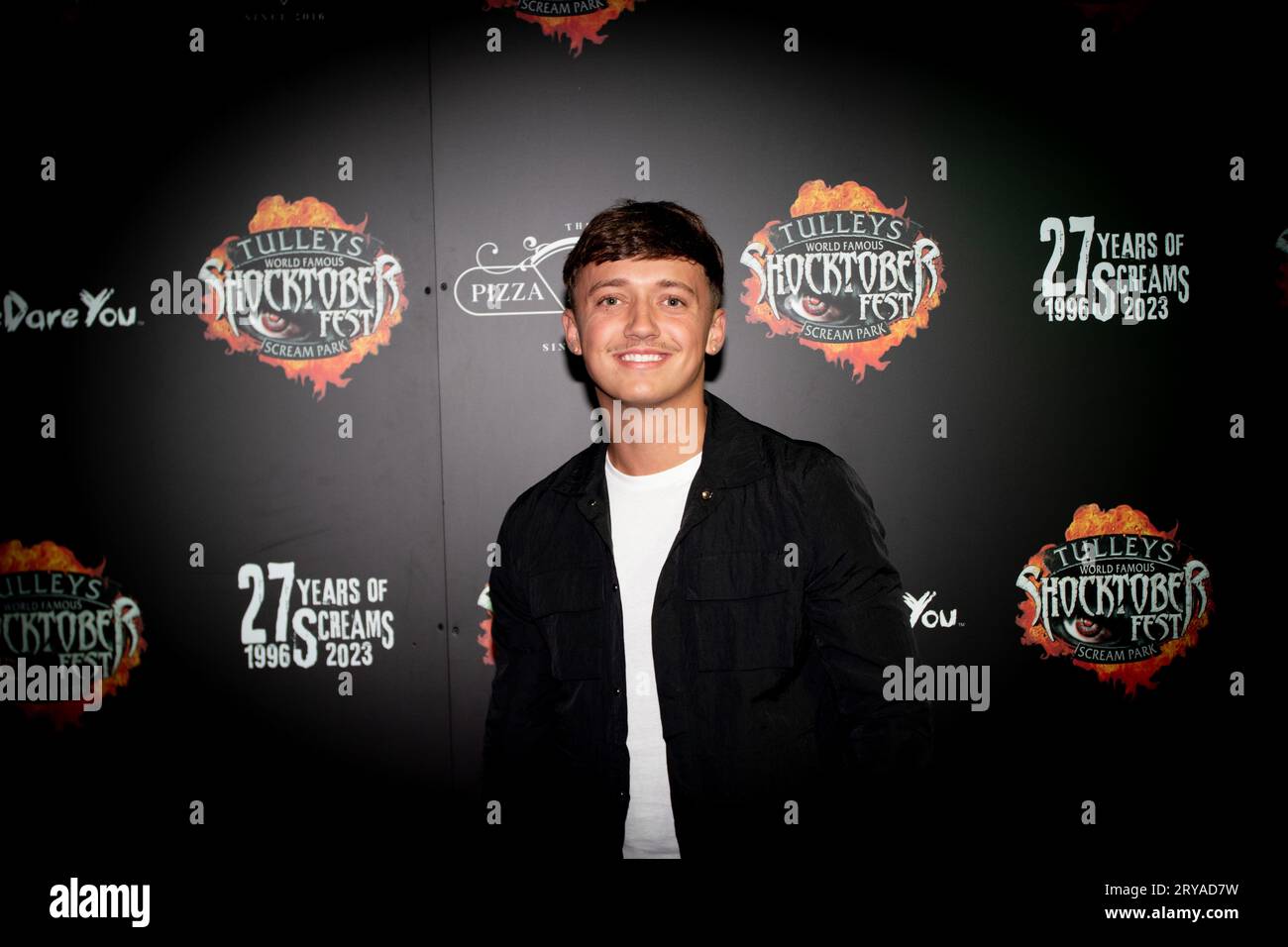 Tulley's Farm Shocktober Fest Press Night 2023 Stock Photo - Alamy