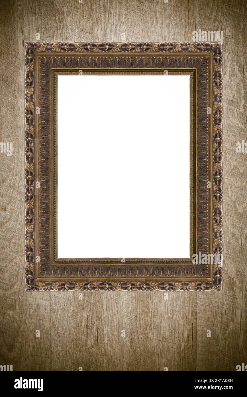 Old picture frame Stock Photo - Alamy
