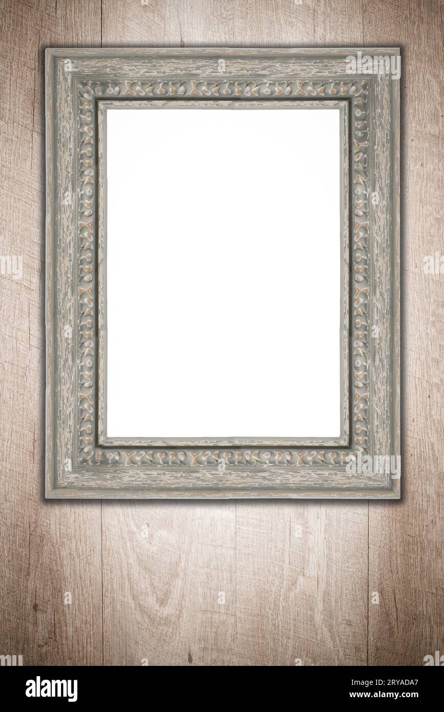 Old picture frame Stock Photo - Alamy