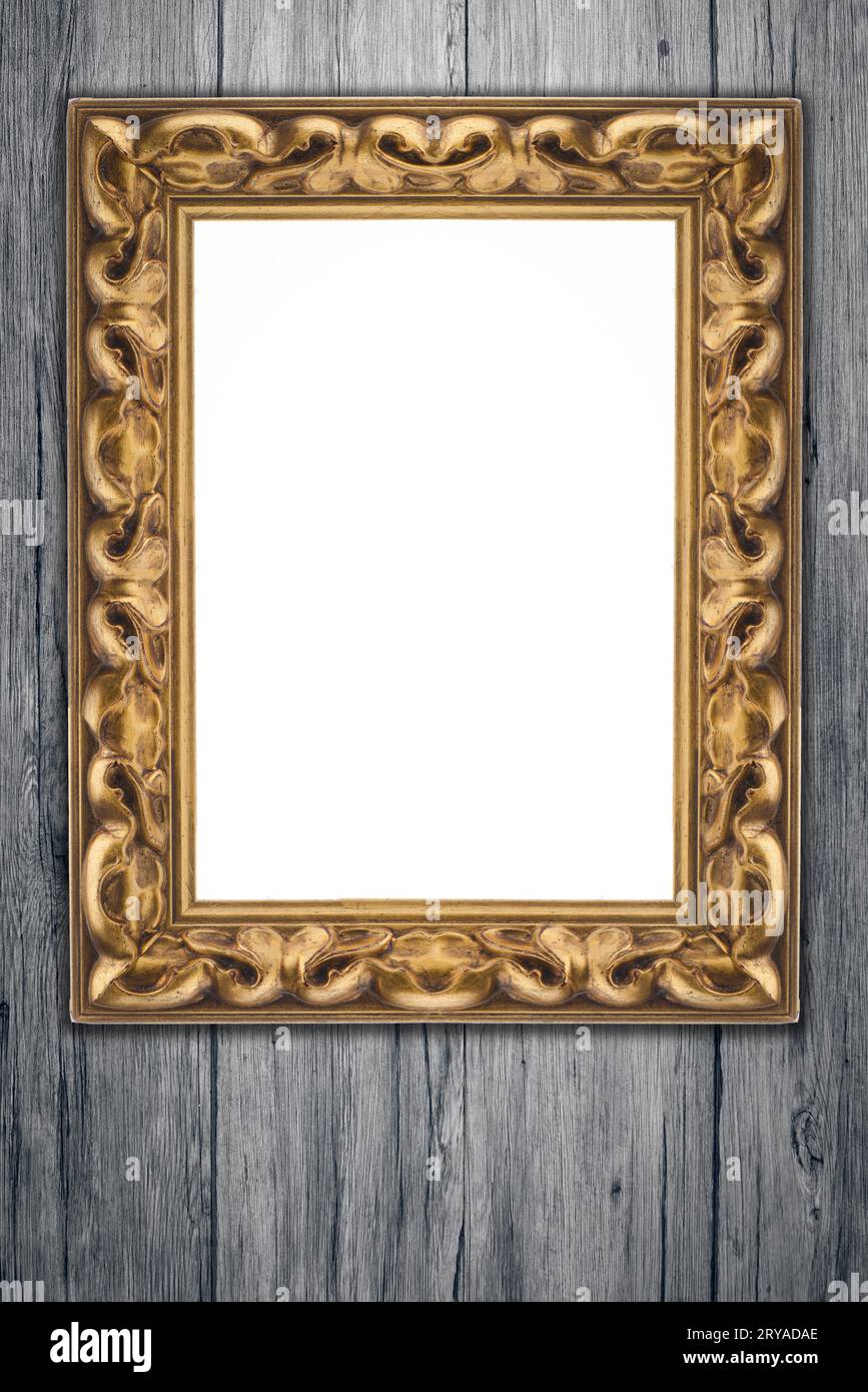Old picture frame Stock Photo - Alamy