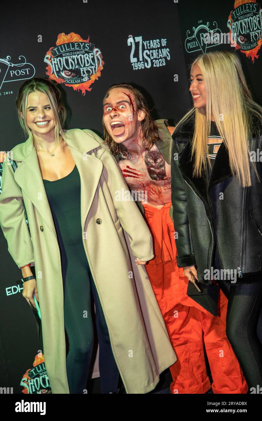Tulley's Farm Shocktober Fest Press Night 2023 Stock Photo - Alamy