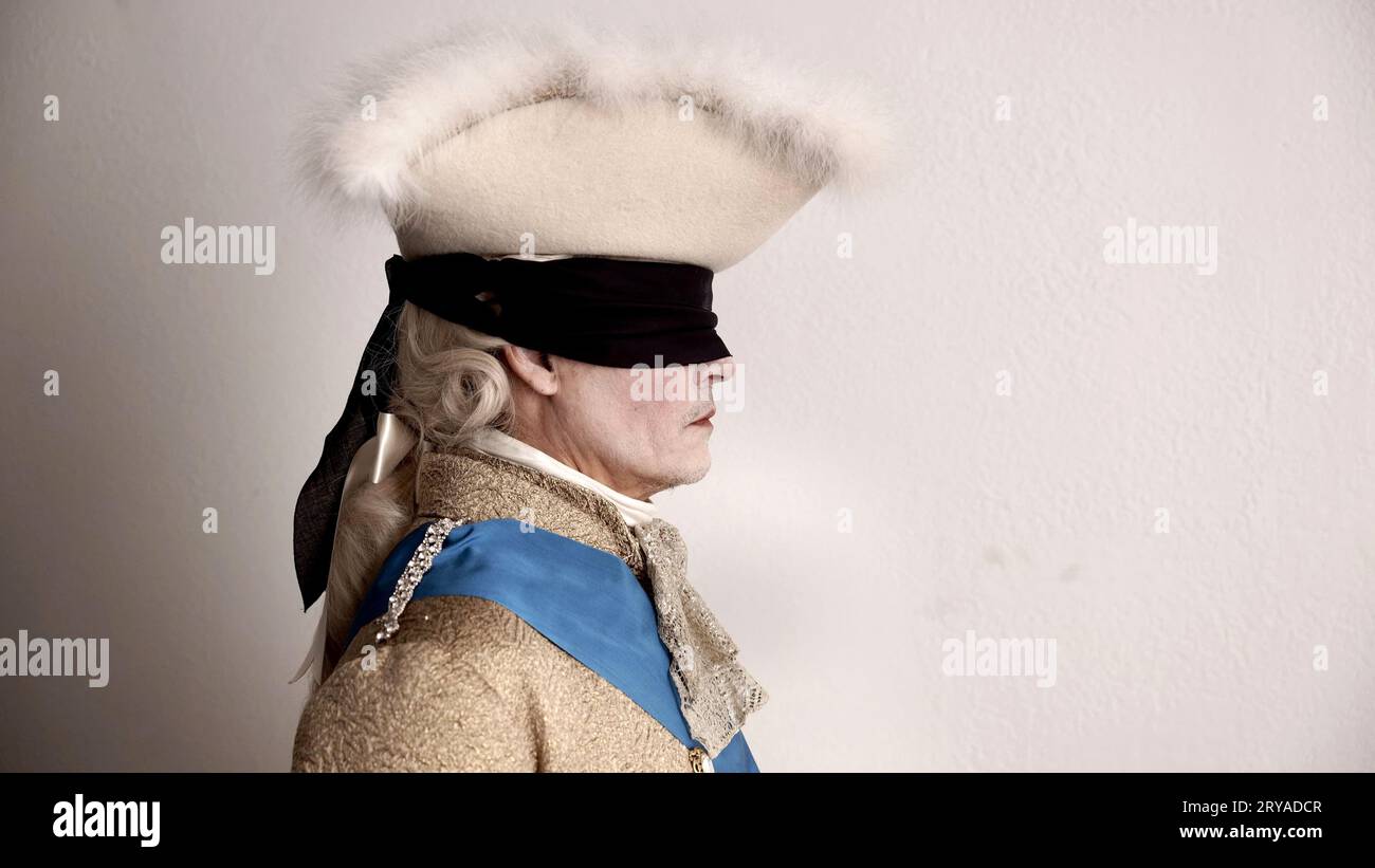 JOHNNY DEPP in JEANNE DU BARRY (2023), directed by MAIWENN. Credit: WHY ...