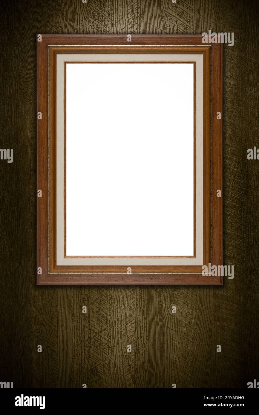 Old picture frame Stock Photo - Alamy
