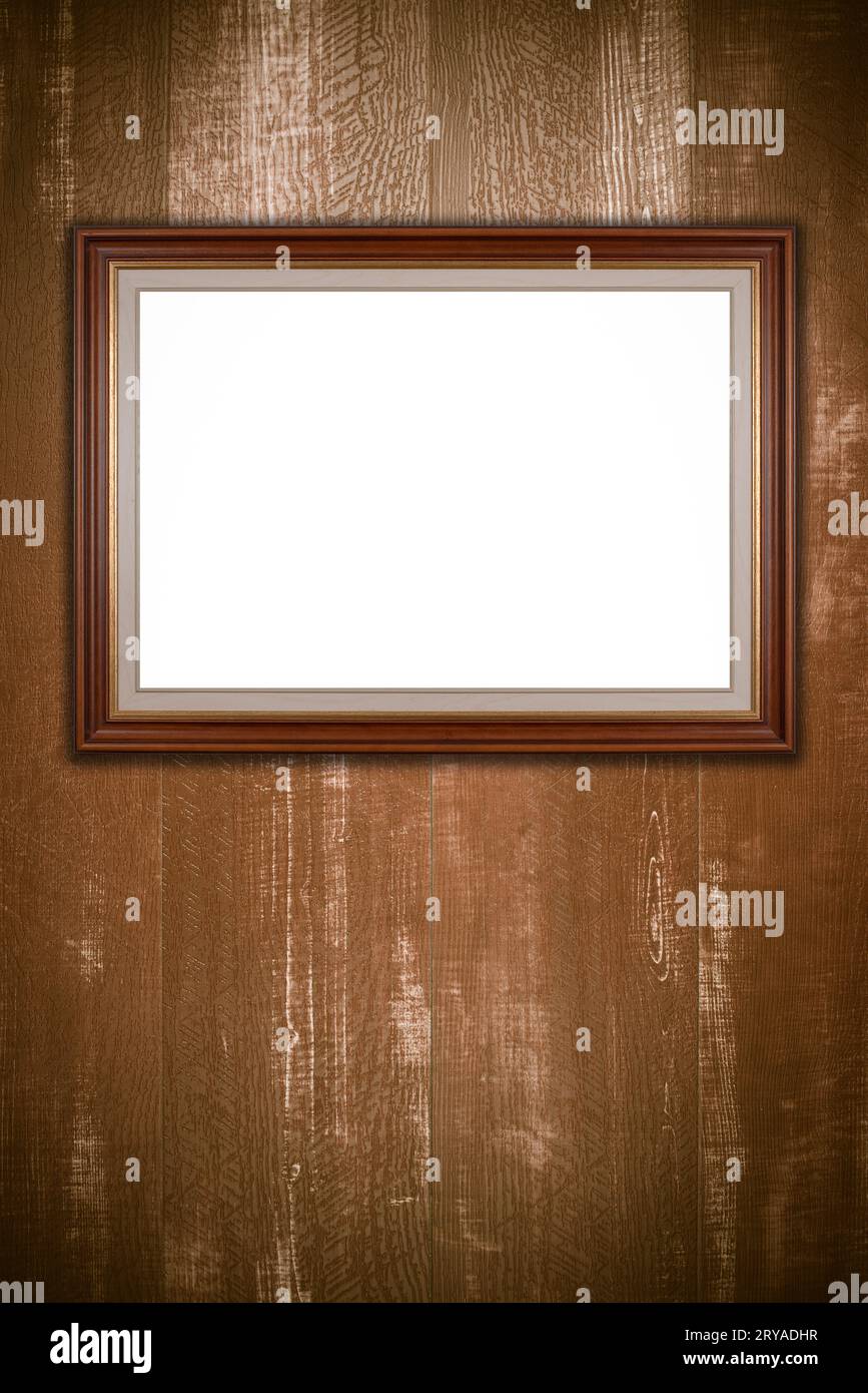 Old picture frame Stock Photo - Alamy