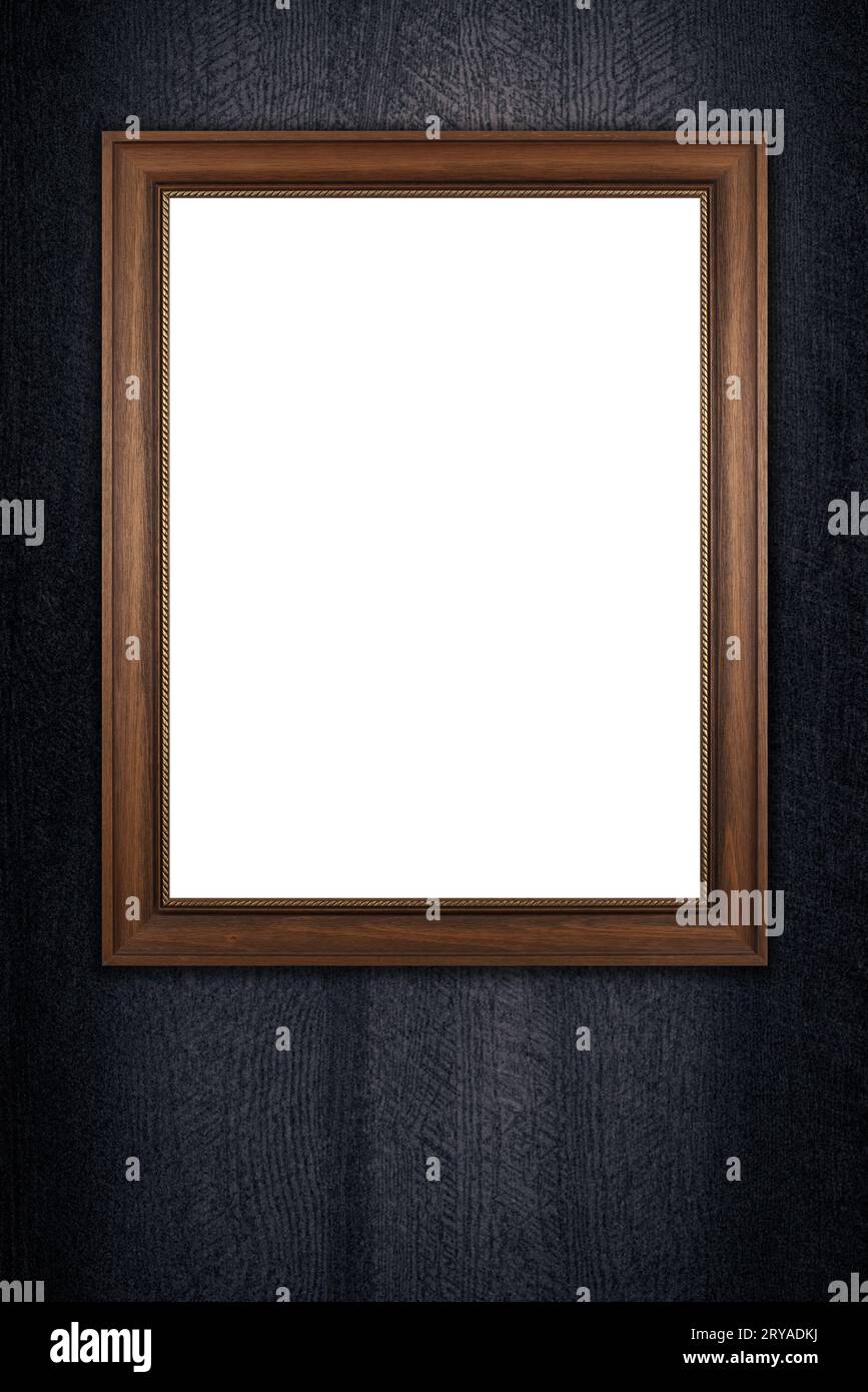 Old picture frame Stock Photo - Alamy