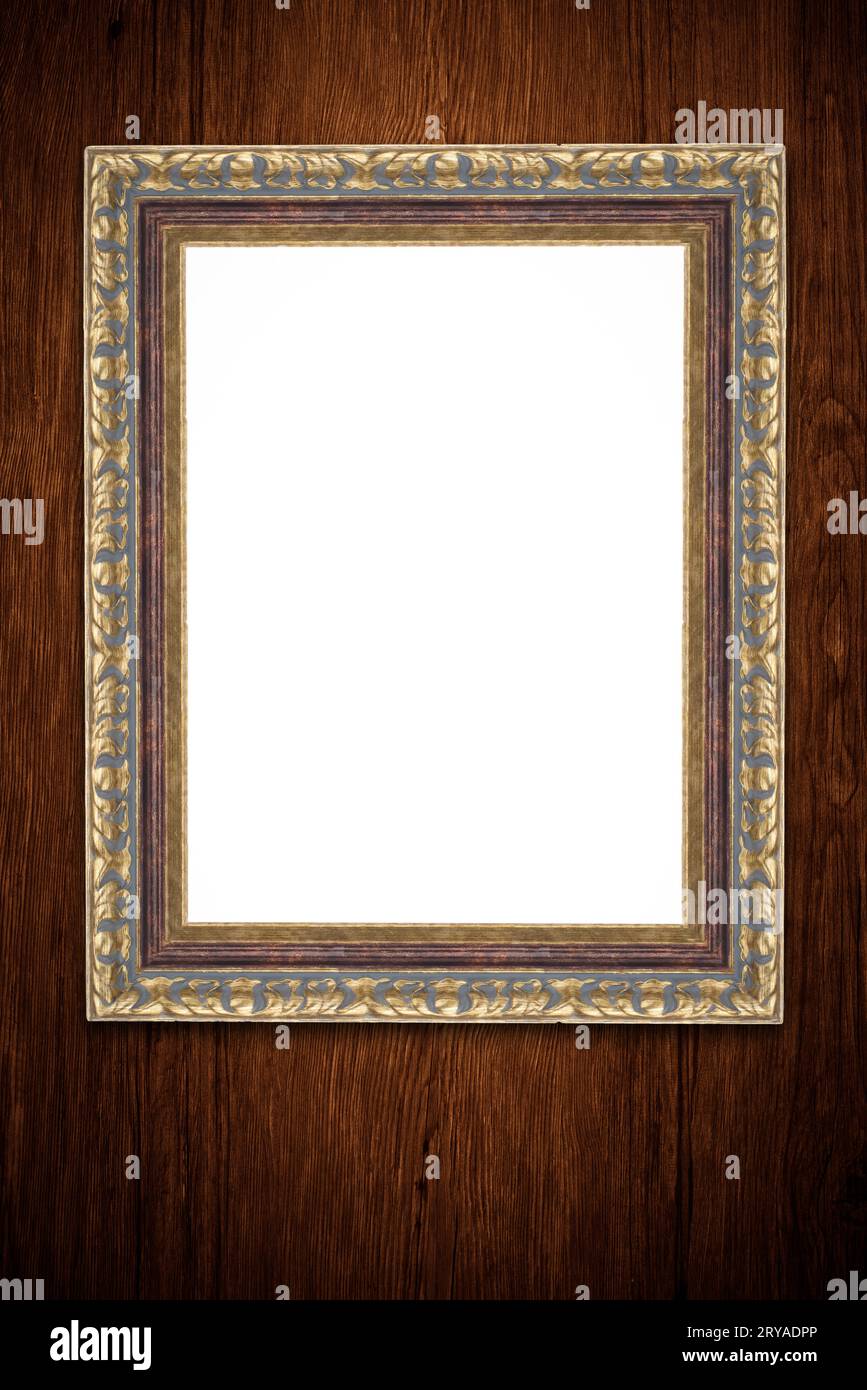 Old picture frame Stock Photo - Alamy